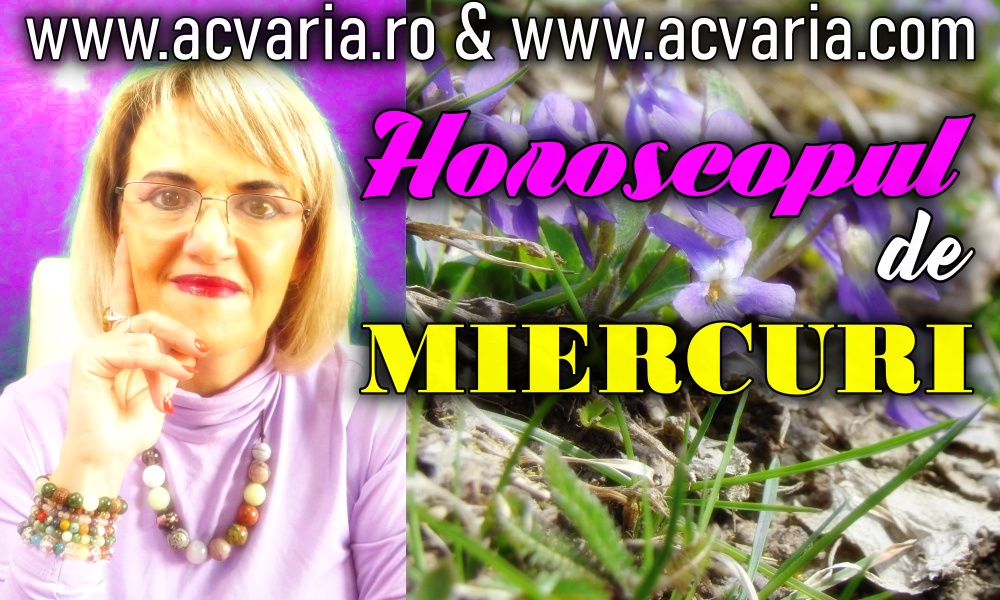 Horoscop de top ACVARIA – HOROSCOP ZILNIC * MIERCURI 2 MARTIE 2022 Horoscop de top ACVARIA – HOROSCOP ZILNIC * MIERCURI 2 MARTIE 2022