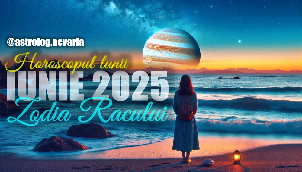 Horoscop de top ACVARIA – Horoscopul lunii IUNIE 2025 * Zodia RACULUI